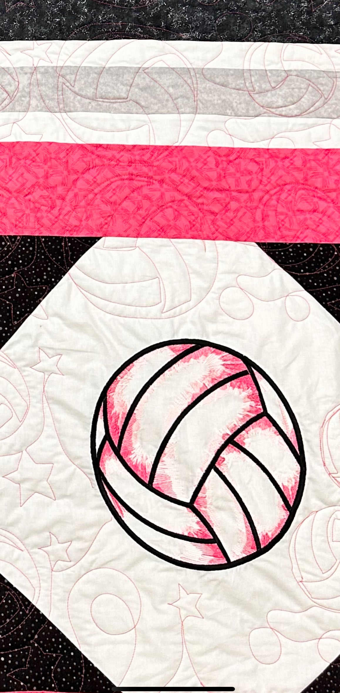 VolleyBall quilt kit – Sewsalot Fabrics