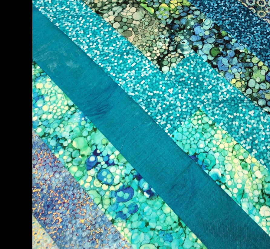 Baby Sea Turtle pre cut quilt kit lap size 60x51” applique – Sewsalot ...