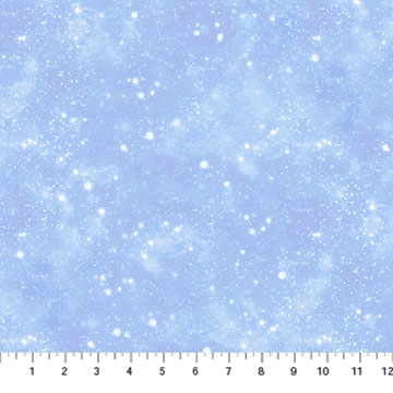 Polar Frost Light Blue Starry Night – Sewsalot Fabrics